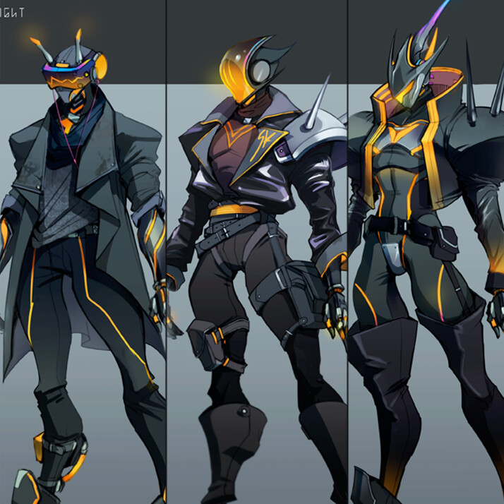 ArtStation - Revisited street knight 2018/2017