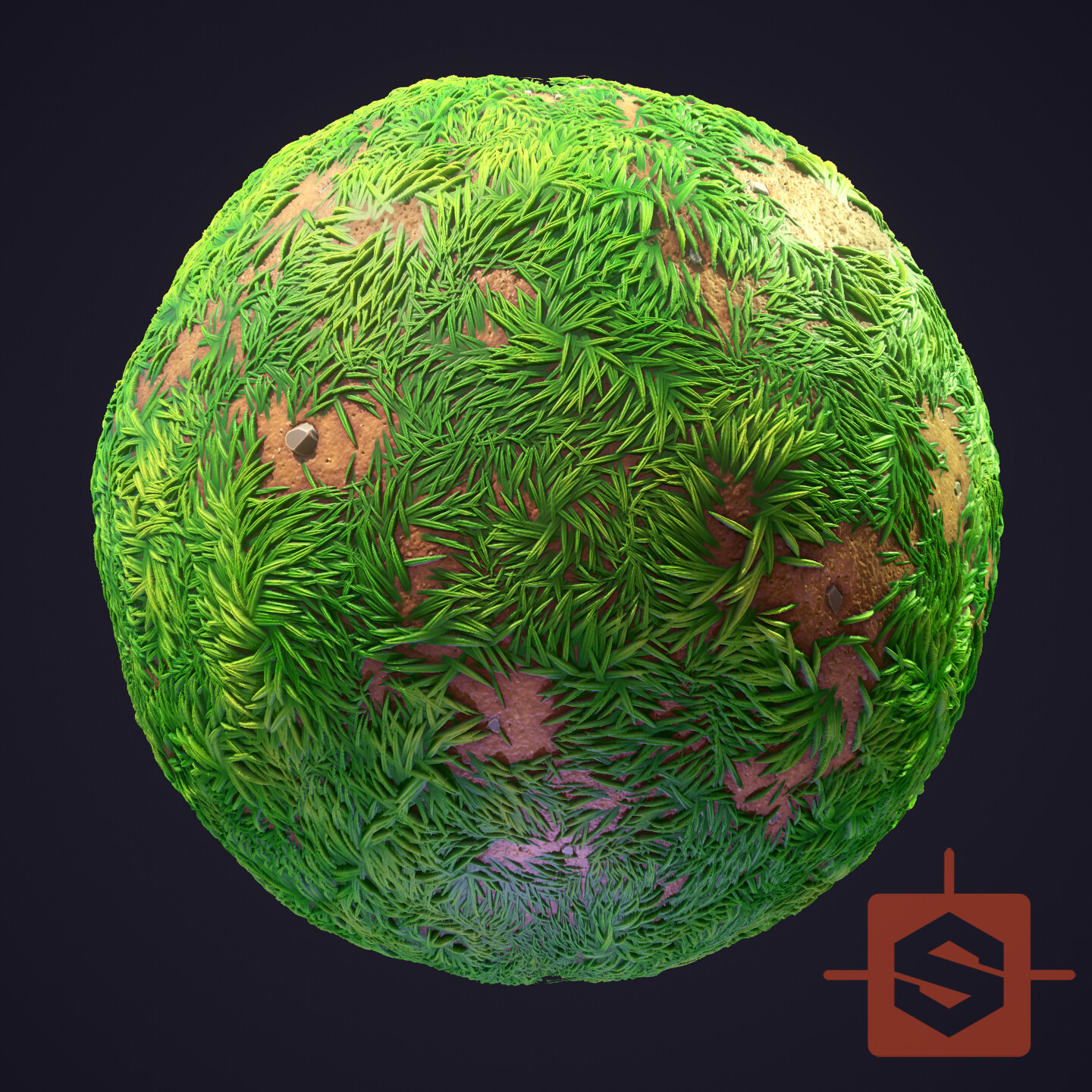 ArtStation - Stylized Grass