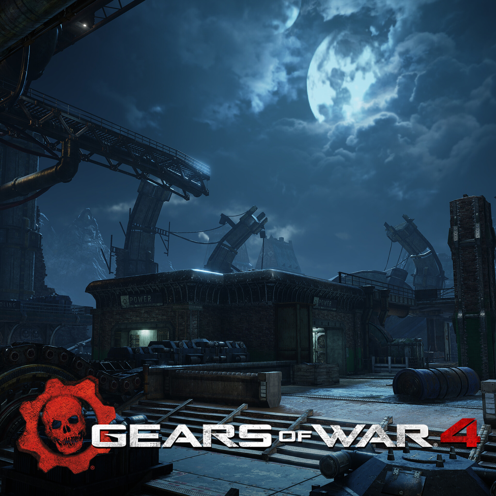 ArtStation - Gears of War 4, Multiplayer map, 'Core' & 'Foundation'