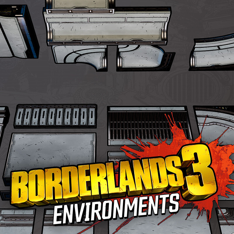 ArtStation - Borderlands 3: Architectural Assets