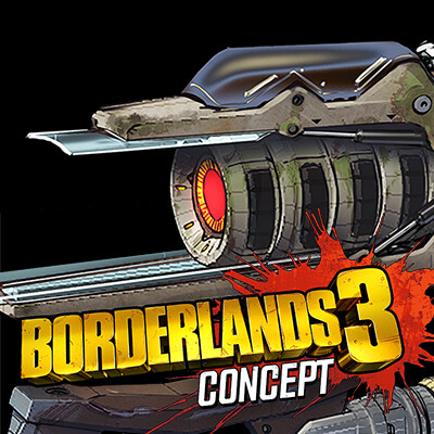 ArtStation - Borderlands 3: Atlas Weapons