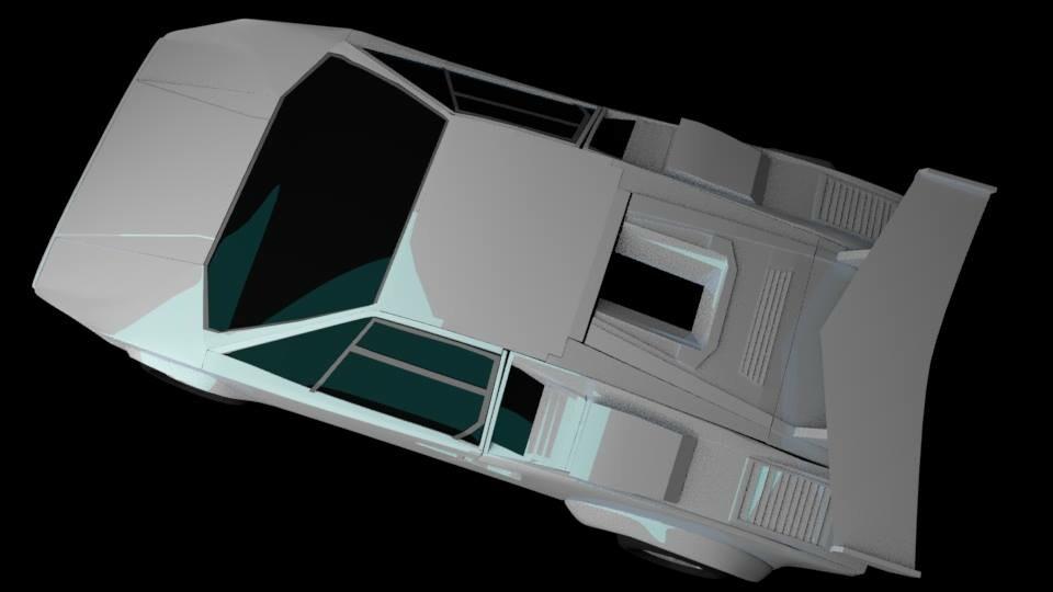 ArtStation - Lamborghini Light: Hyper Edition (Second Project within Maya)