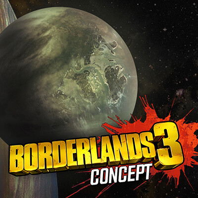ArtStation - Borderlands 3: Planets
