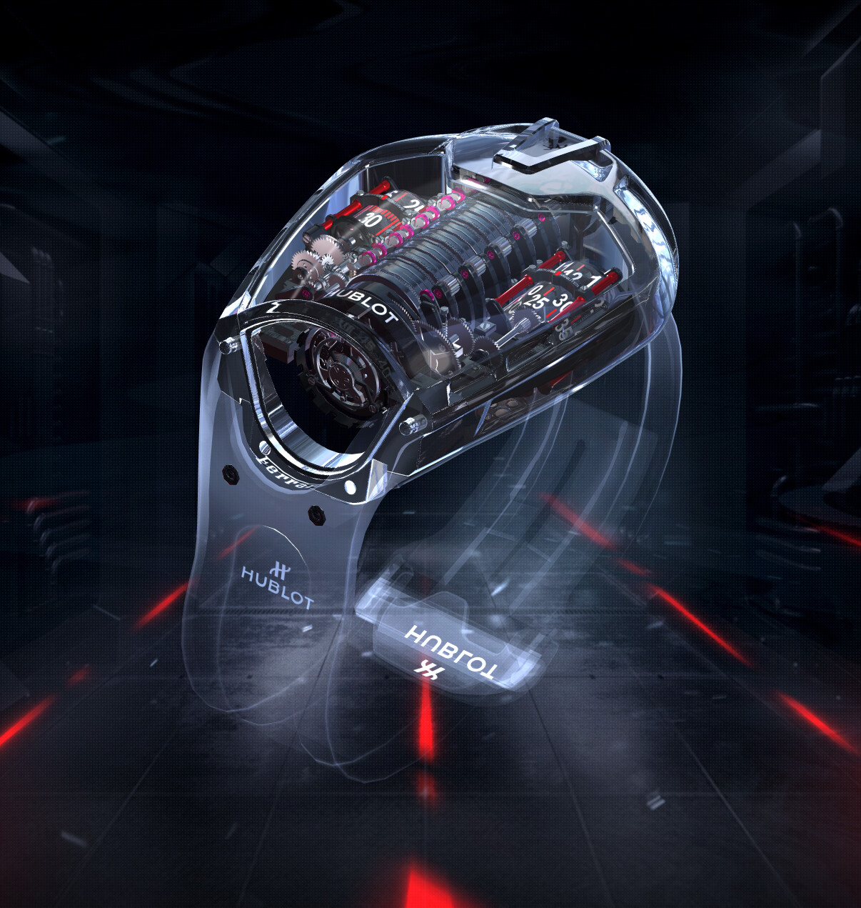 ArtStation - Hublot Ferrari