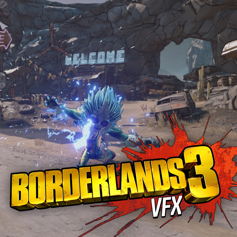 ArtStation - Borderlands 3 - Enemy Visual Effects