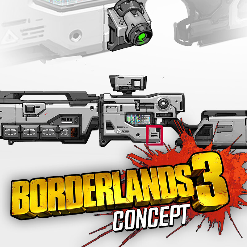 ArtStation - Borderlands 3: Tediore Weapons
