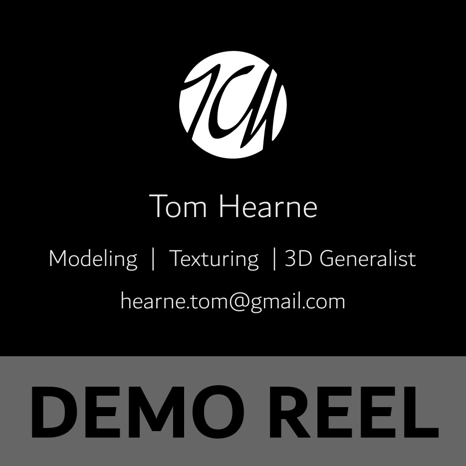 ArtStation - Tom Hearne - Demo Reel 2019