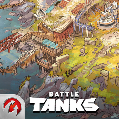ArtStation - Battles Tanks - Environment concept
