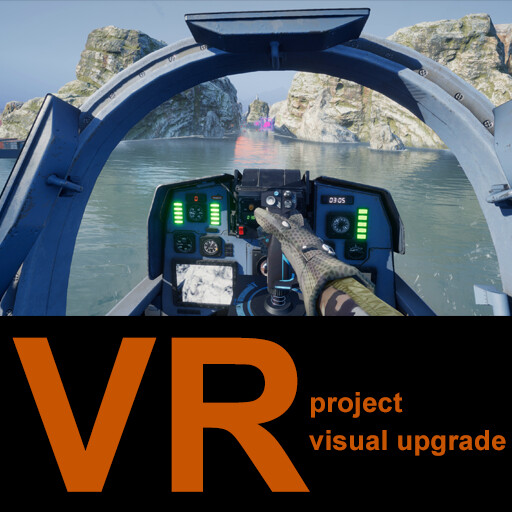 ArtStation - VR Arcade Flight Simulator visual upgrade project
