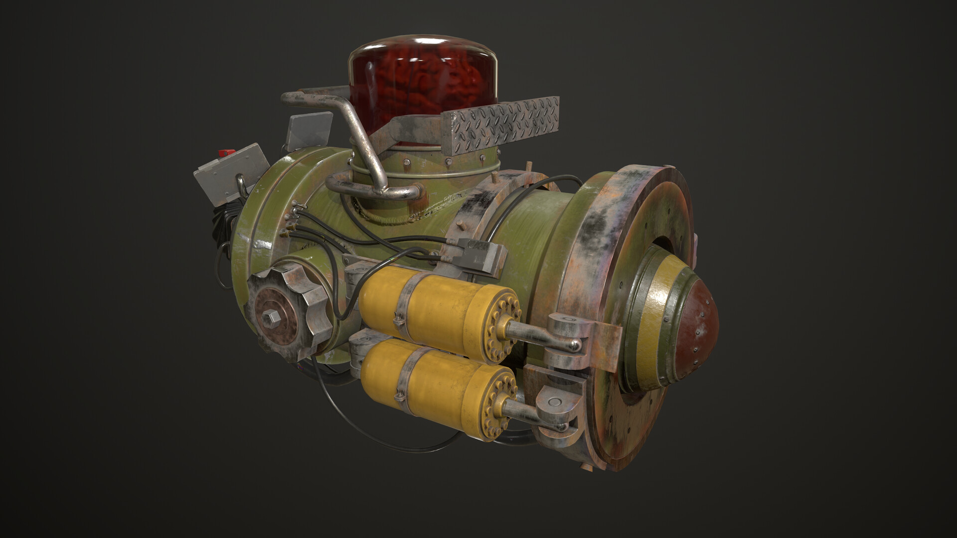 ArtStation - Brain Powered Nuka Blast