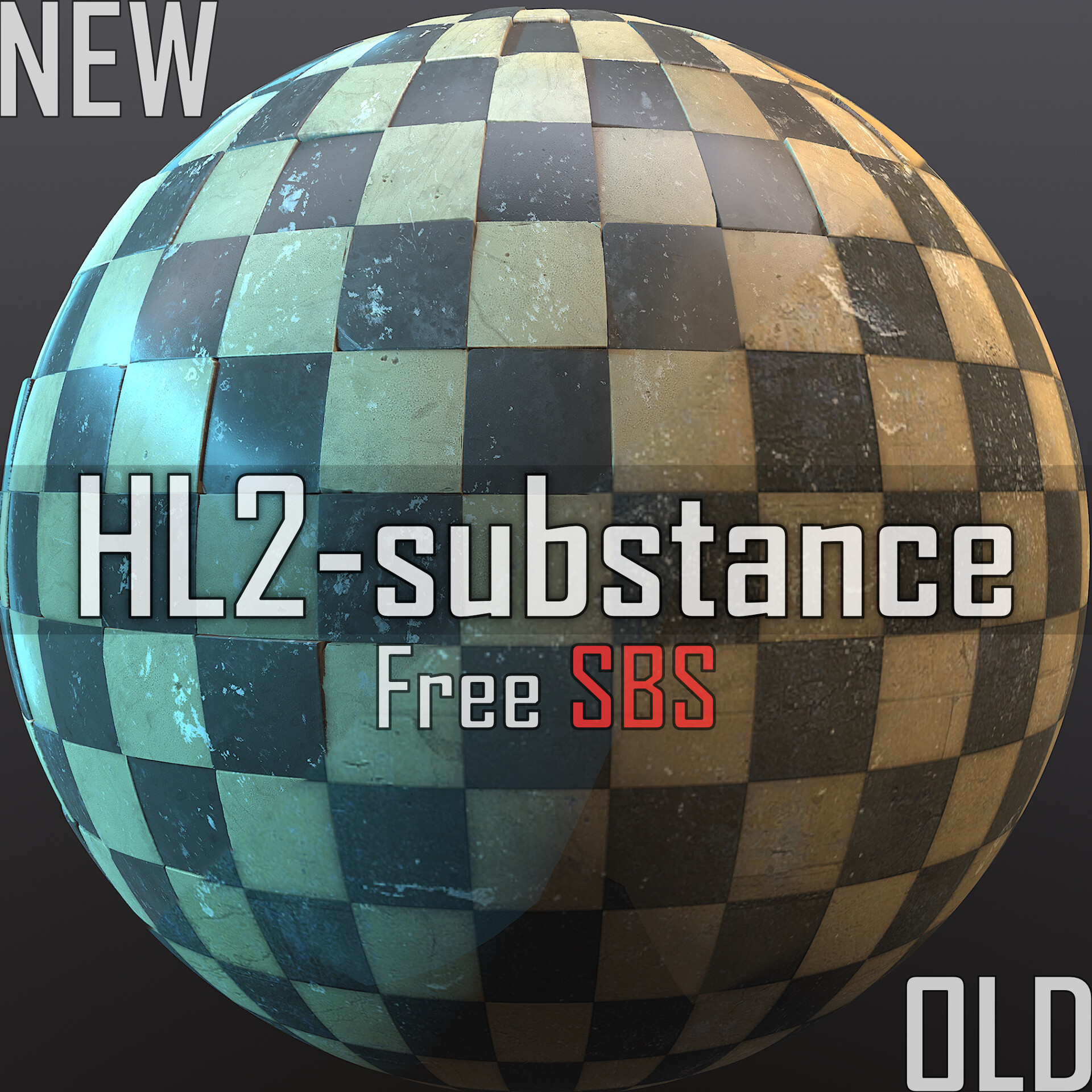 ArtStation - HL2-Substance / Tile Floor 001