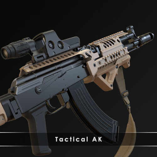 ArtStation - Tactical AK