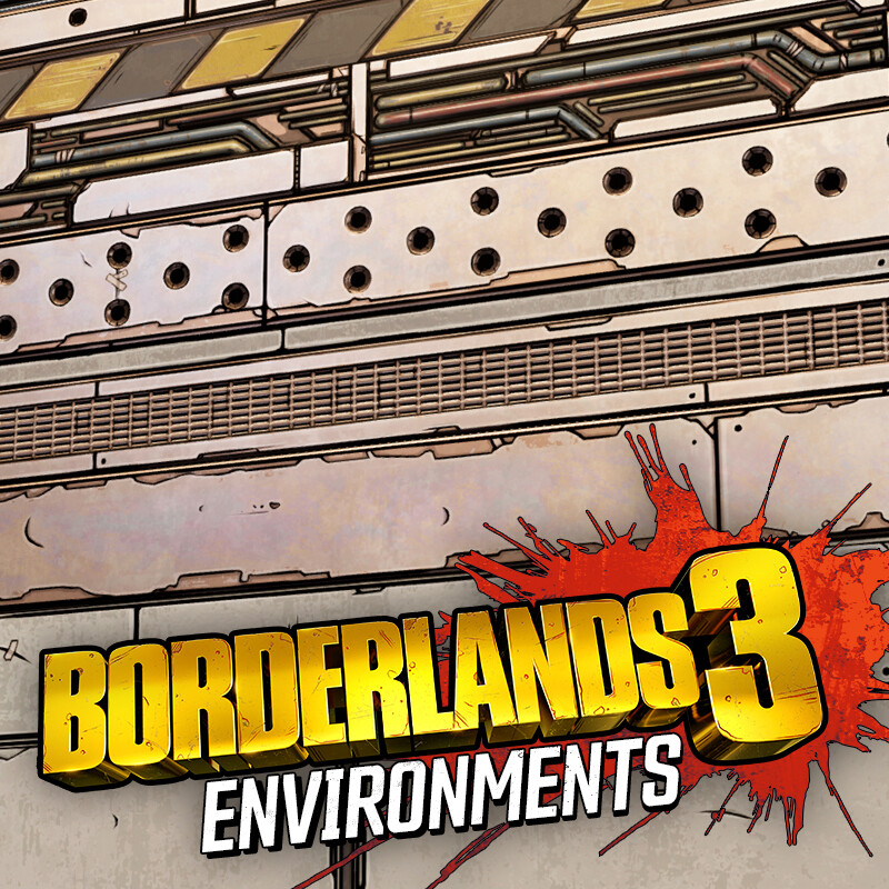 ArtStation - Borderlands 3 Spaceship Interior Materials