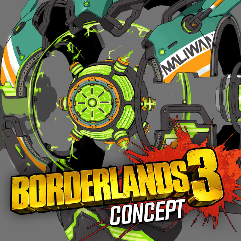 ArtStation - Maliwan Oversphere (aka Death Sphere)