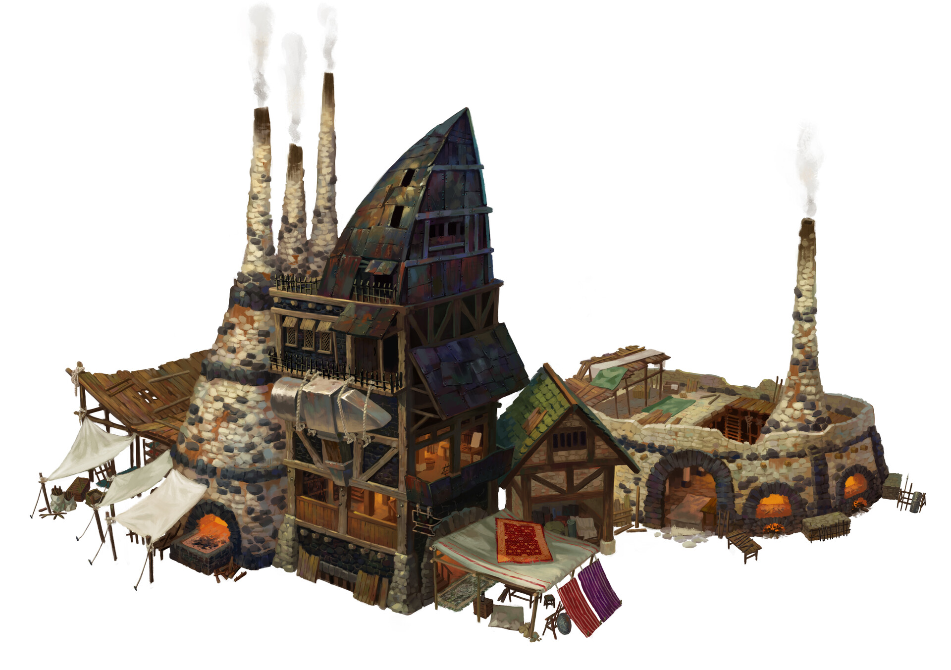 ArtStation - Blacksmith shop