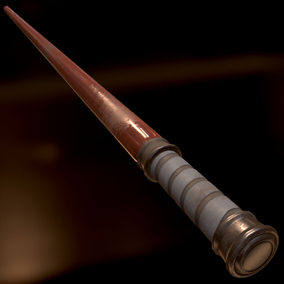 ArtStation - Low Poly Magic Wand