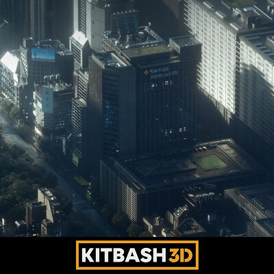 ArtStation - KitBash3D - Neo Tokyo 2
