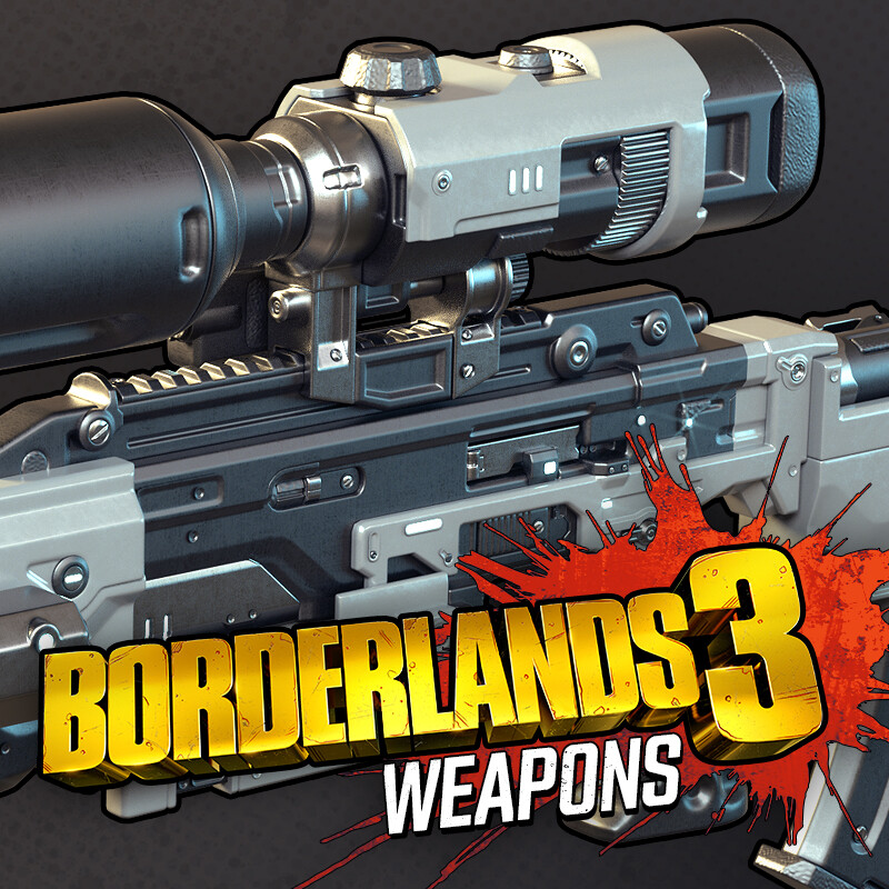 ArtStation - Dahl Sniper Rifle