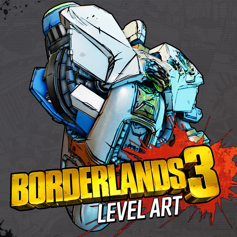 ArtStation - Borderlands 3 - Lootable Service Bot