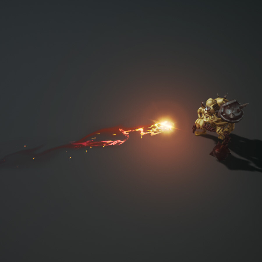 ArtStation - Fire Projectile UE4