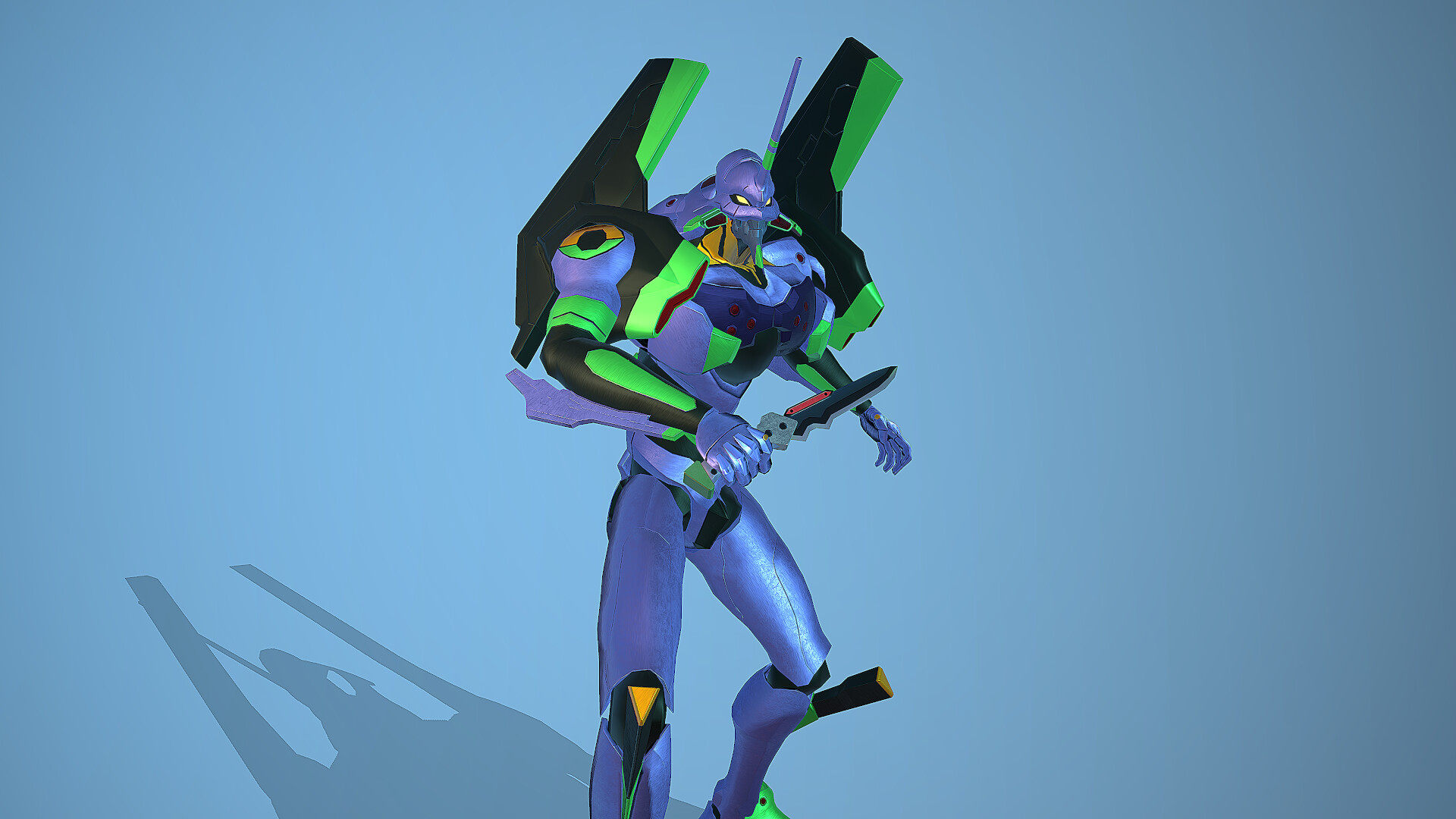ArtStation - Evangelion Unit-01 Animations