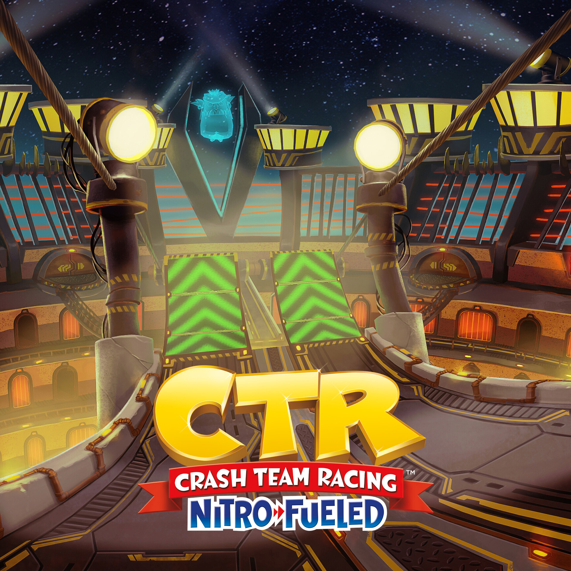 ArtStation - Crash Team Racing Nitro Fueled Hyper Spaceway Concept