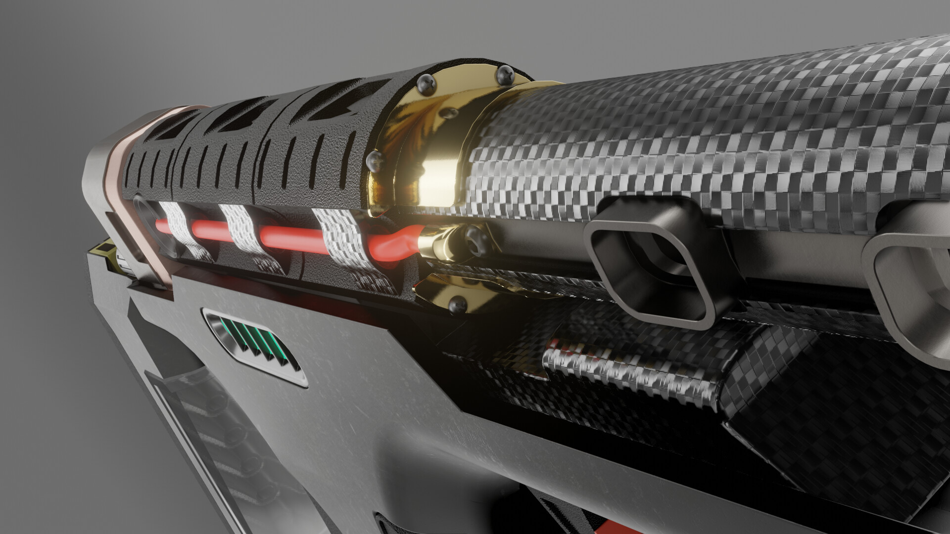 ArtStation - Rail Pistol