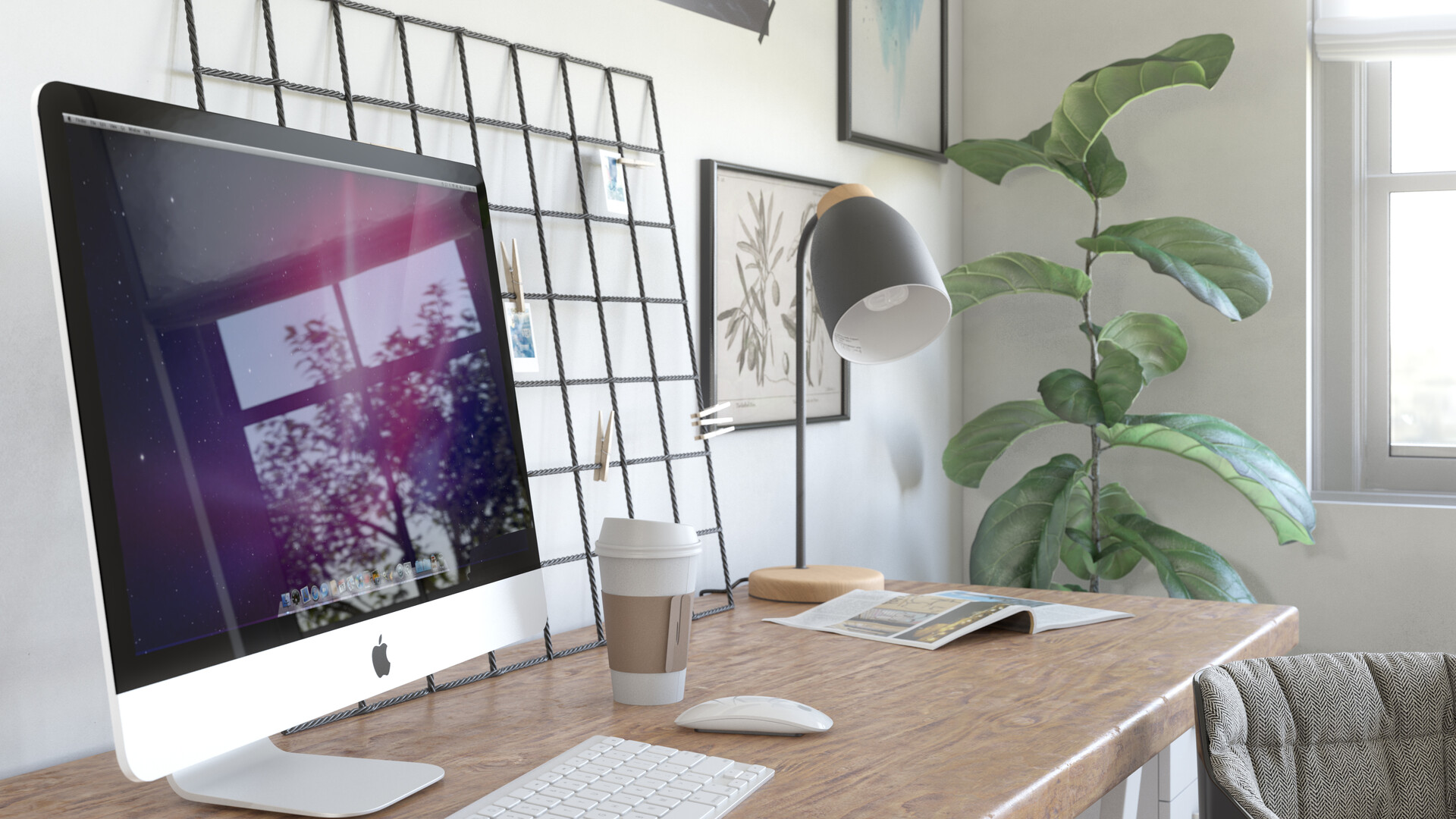 ArtStation - Open Study Interior