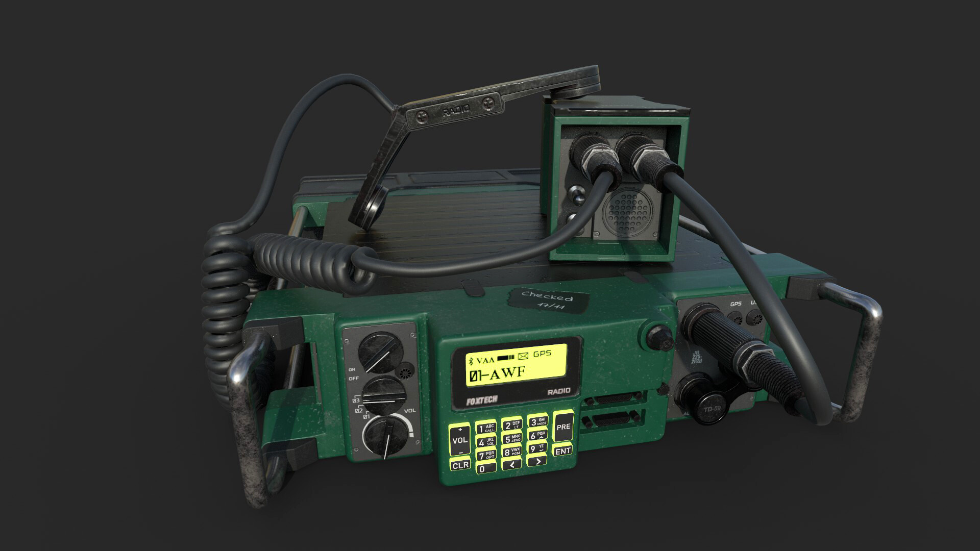 ArtStation - Military Radio