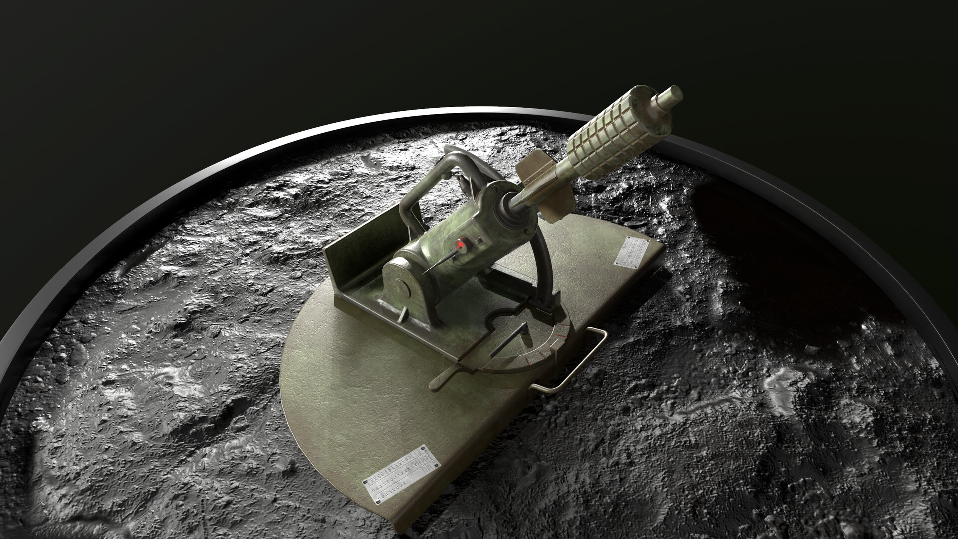 ArtStation - The German Mortar