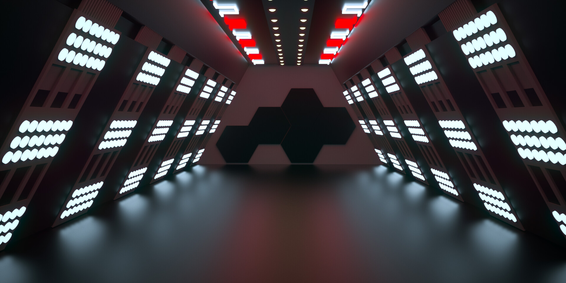 ArtStation - 3d gaming corridor