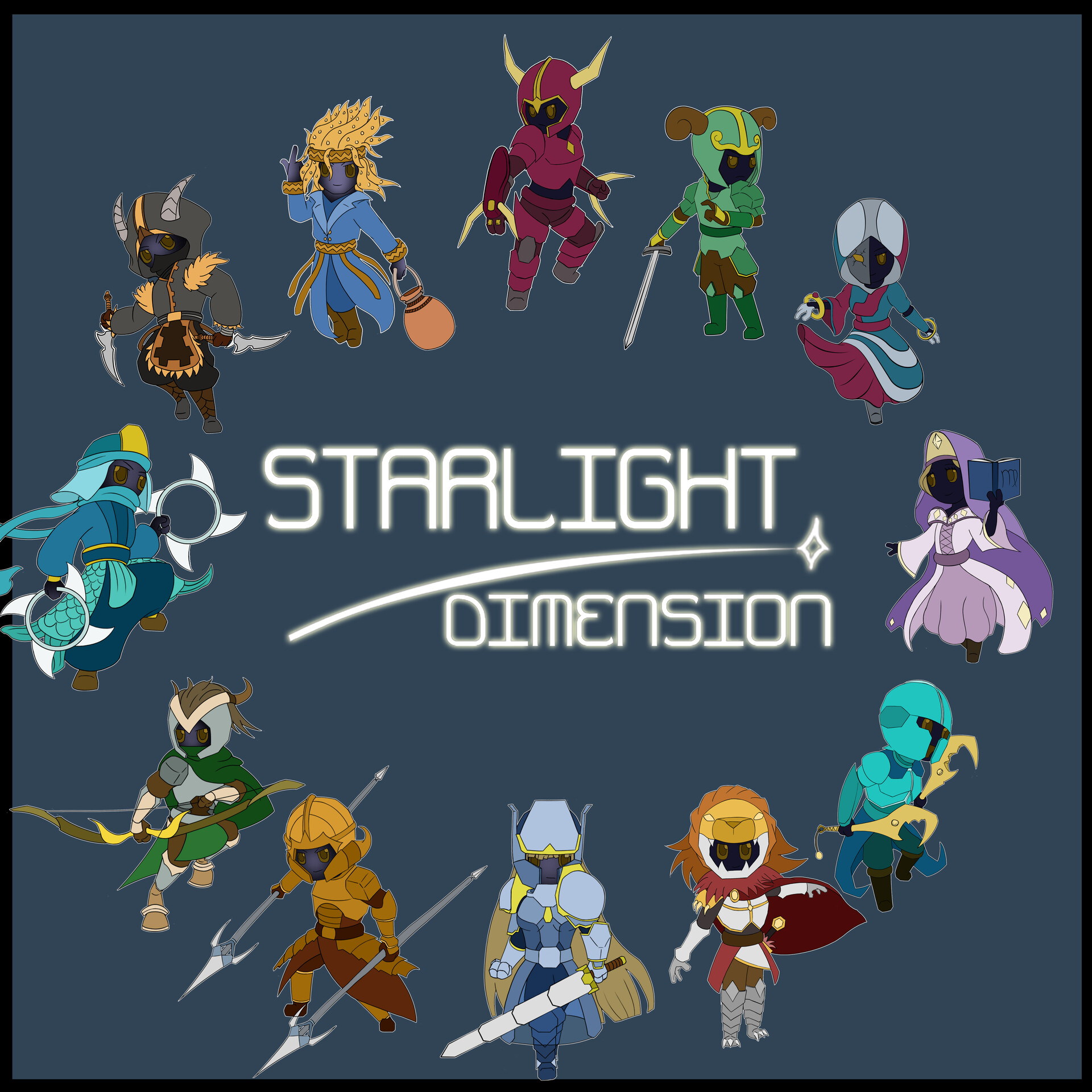 ArtStation - Starlight Dimension - Game concept
