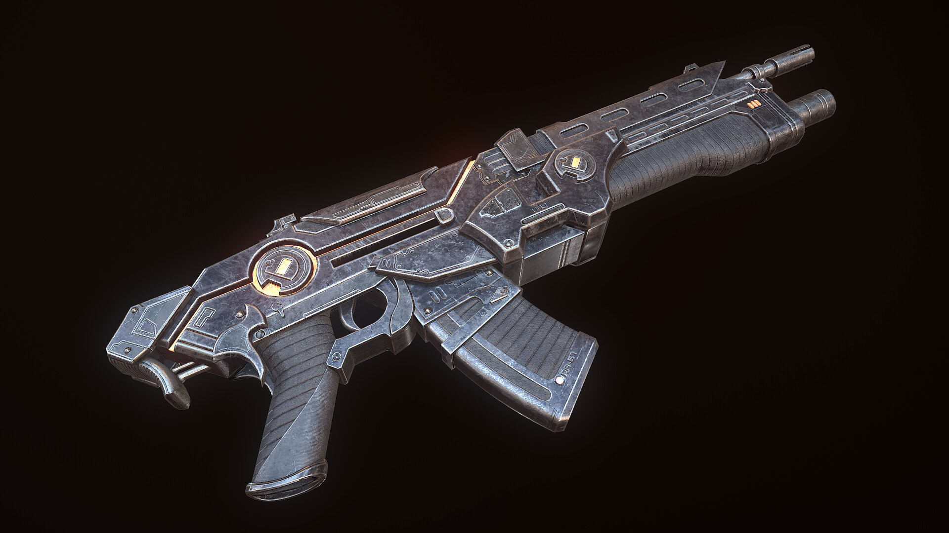 ArtStation - Energy rifle