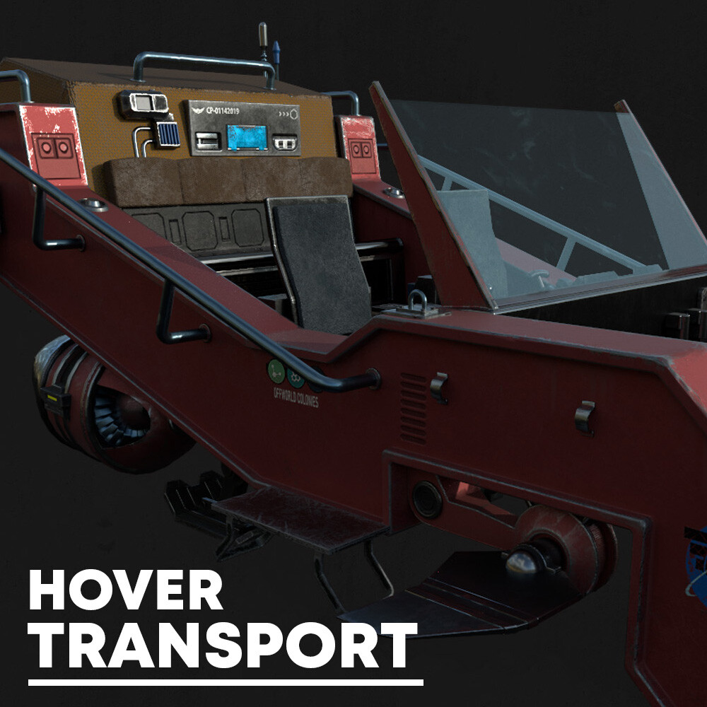 ArtStation - Hover Transport