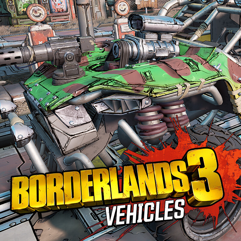 ArtStation - Borderlands 3 Technical Skins