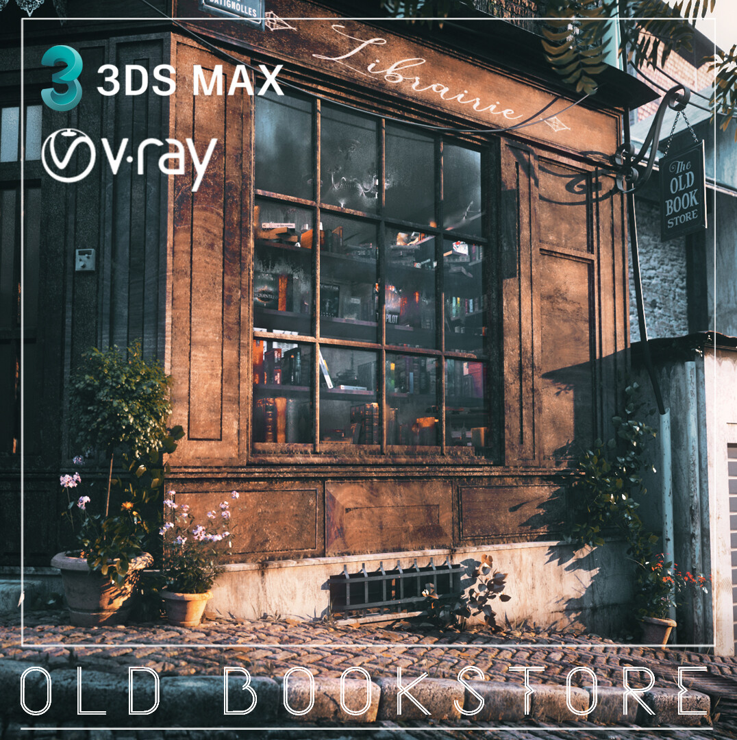ArtStation - Old Bookshop