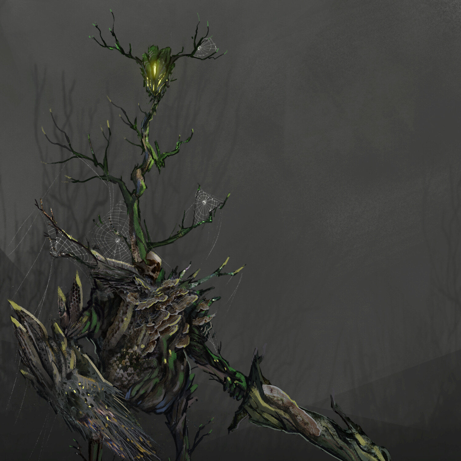 ArtStation - Greater Spriggan - Creature Concept