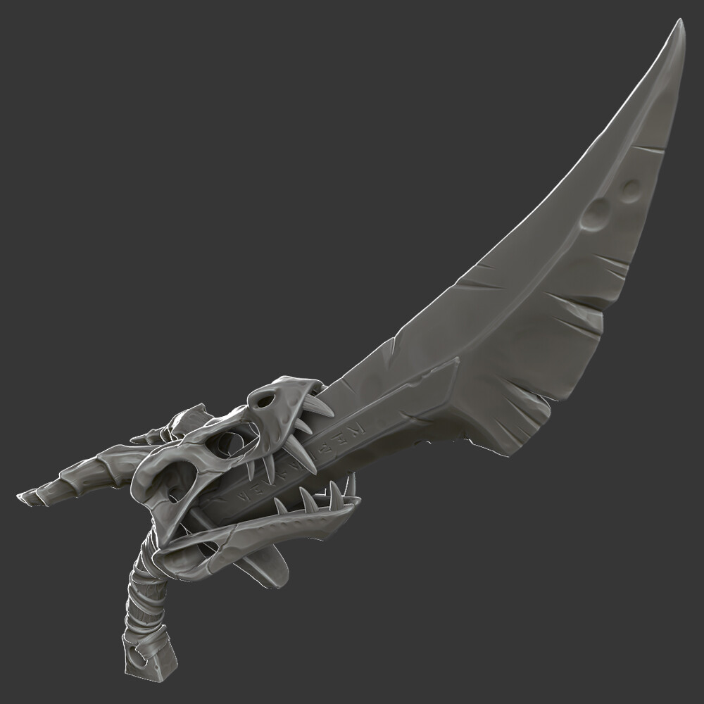 ArtStation - The Dragon Slayer: High Poly