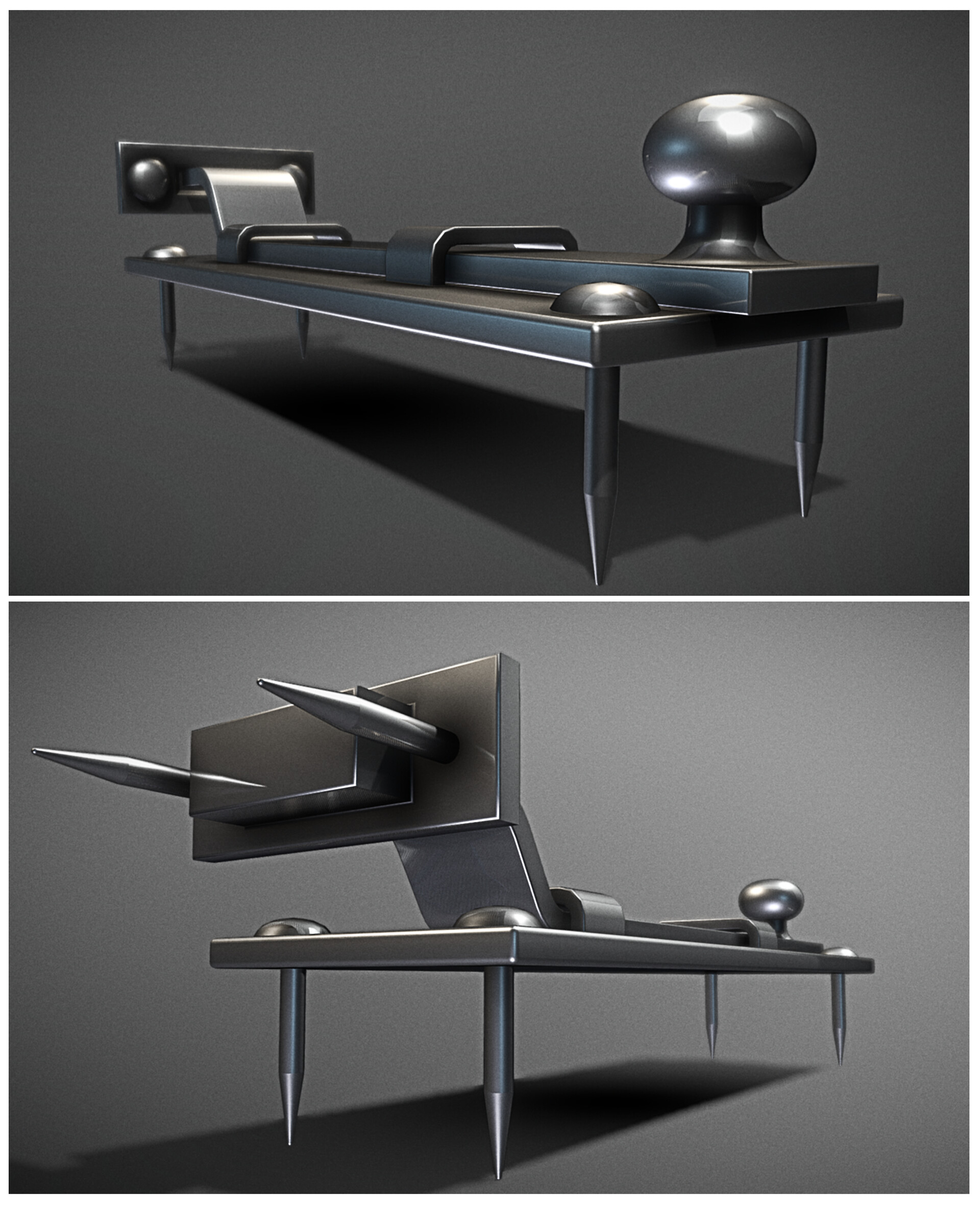 ArtStation - Slide Bolt High-Poly and Animated