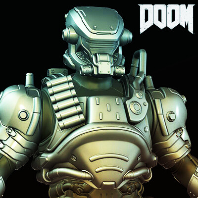 ArtStation - Doom (2016) - Multiplayer Armor
