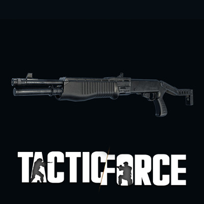 ArtStation - Spas-12 Texturing