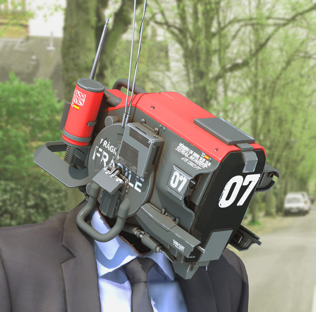 ArtStation - Robot Head