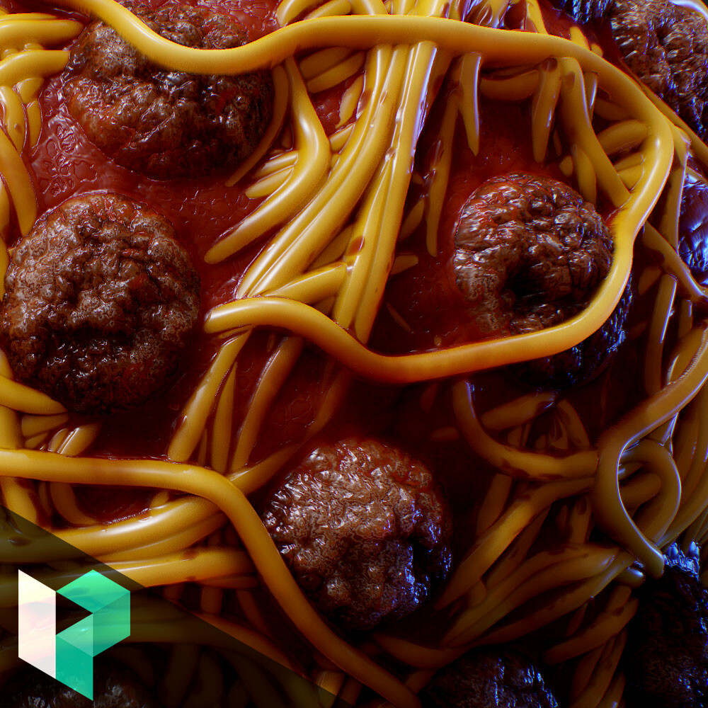 ArtStation - Substance Designer Spaghetti & Meatballs | Daniel Thiger