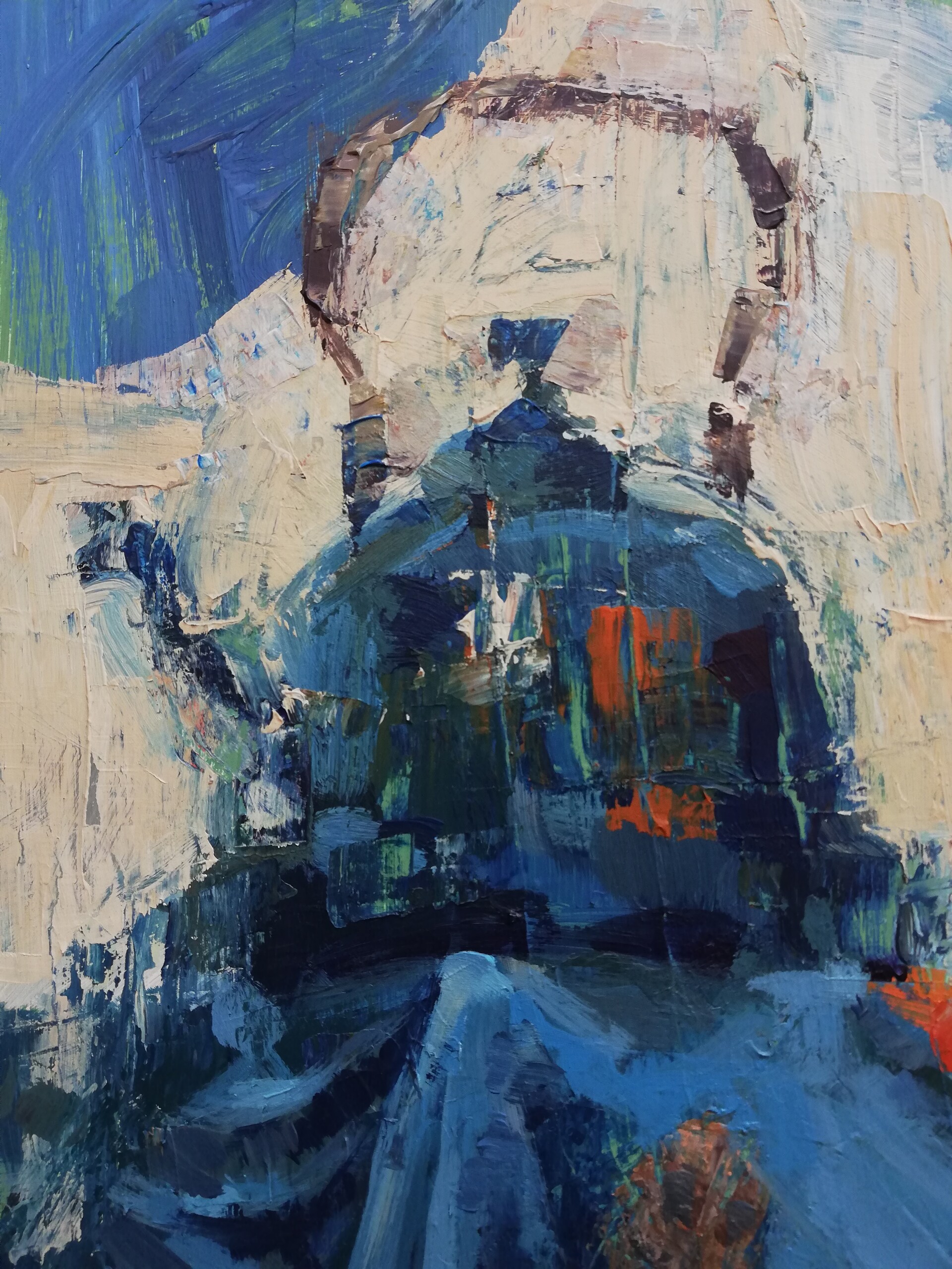 ArtStation - Still life study, acrylic on HDF board 50x70 cm