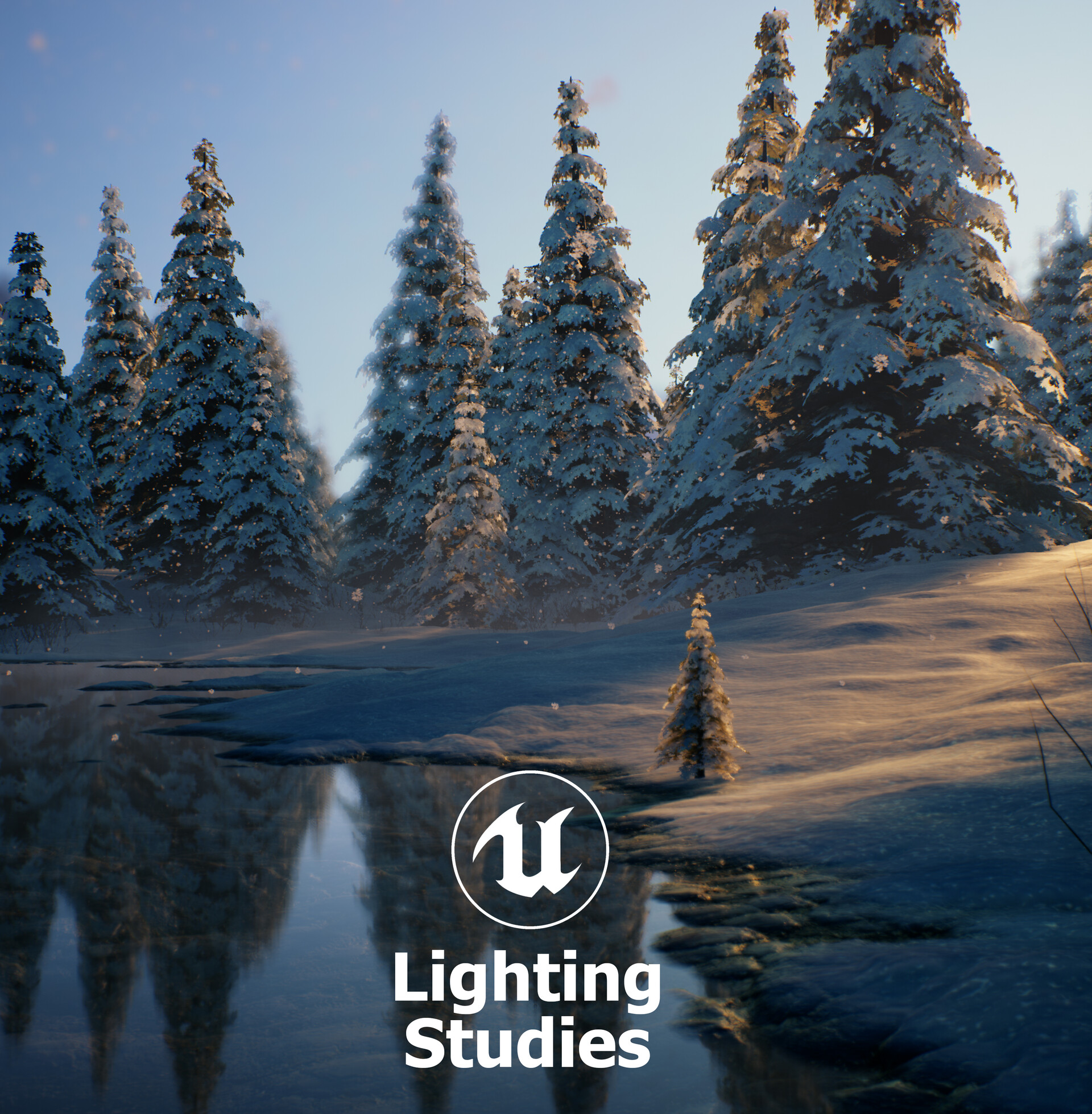 ArtStation - UE4 Lighting Studies Exterior - Forest Sunrise - Night