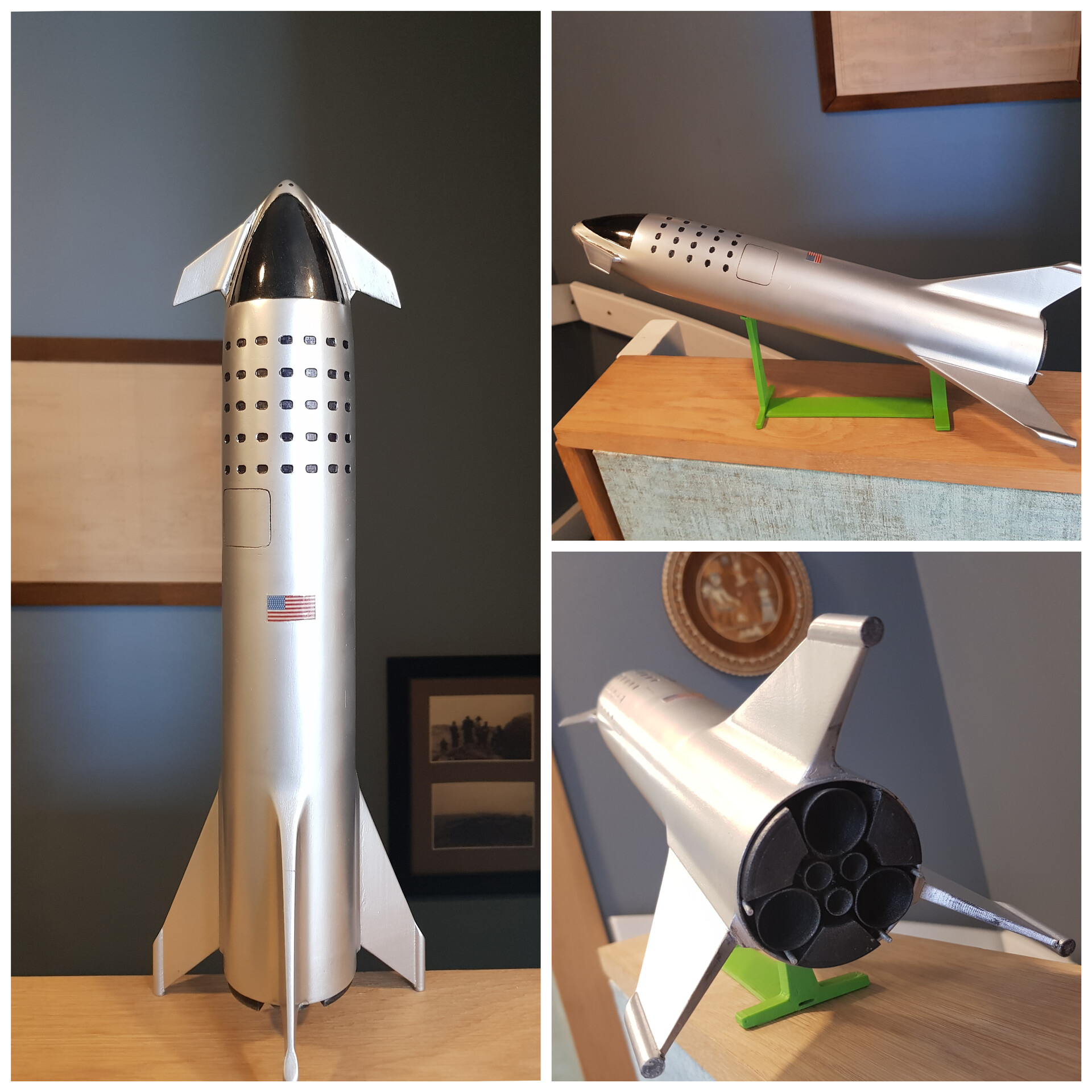 ArtStation - Spacex Starship (2018 version) Elon Musk