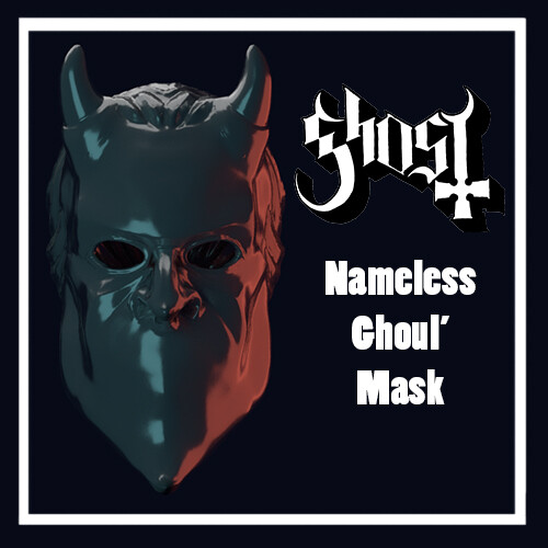 ArtStation - Nameless Ghoul's Mask Modeling