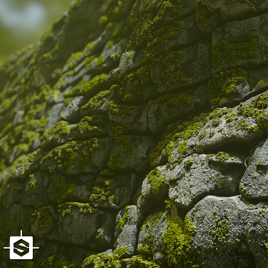 ArtStation - Stone Wall Study