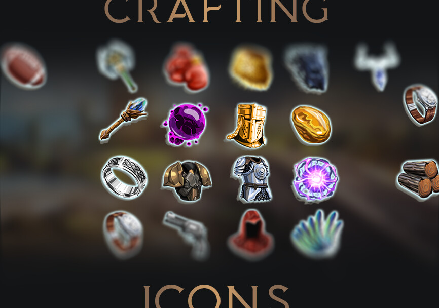 ArtStation - Crafting items