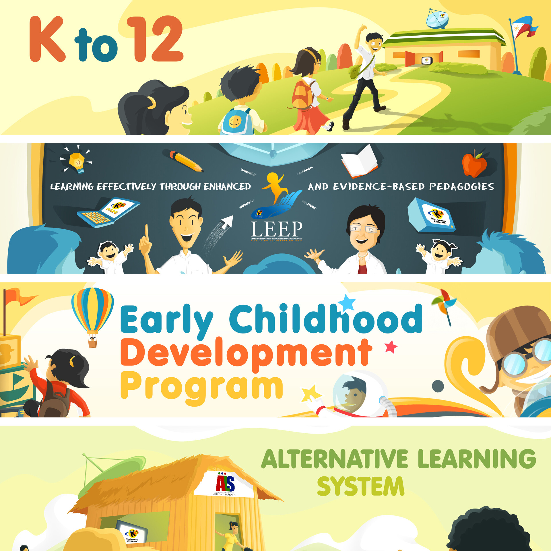 ArtStation - Knowledge Channel Web Banners